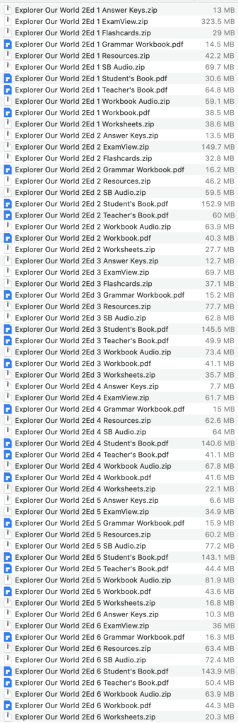 Download NGL Explore Our World 2nd Edition (Pre A1 / A2)