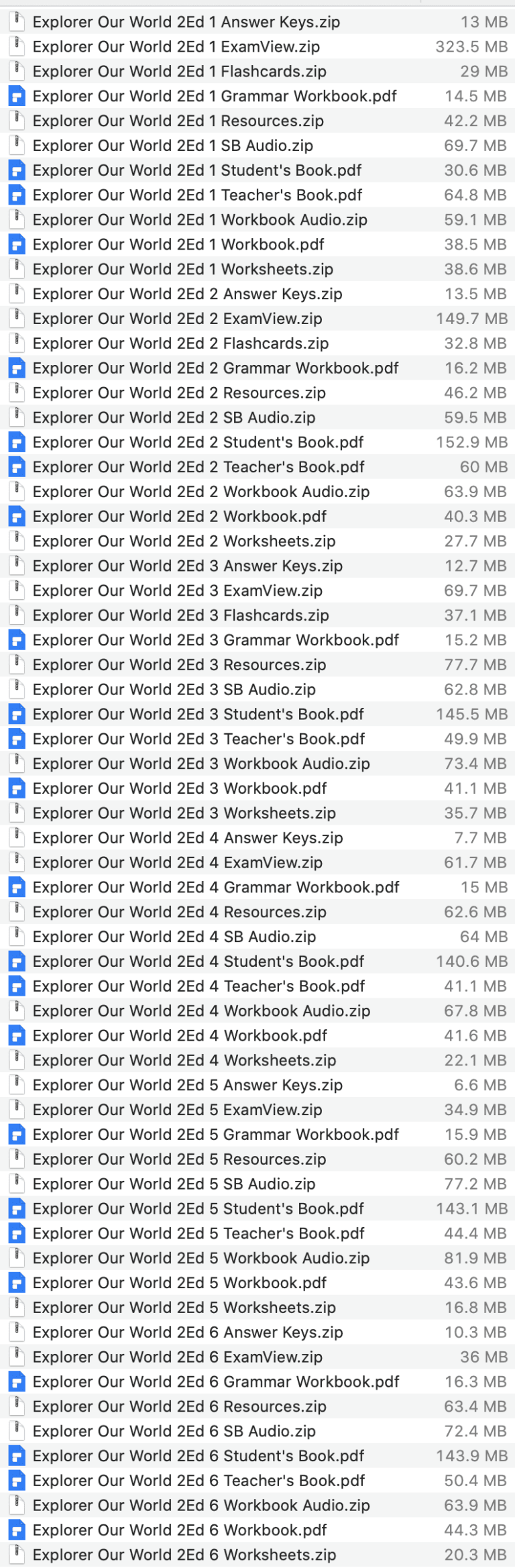 Download NGL Explore Our World 2nd Edition (Pre A1 / A2)