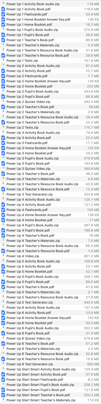 Download Power Up Pdf Presentation Plus (A1 / B1)