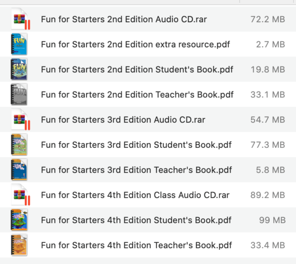 Download Cambridge Fun for Starters Pdf Presentation Plus