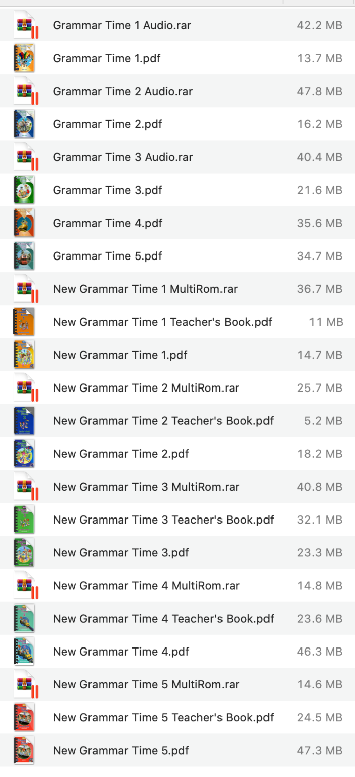 Download Pearson New Grammar Time Pdf (A1 / B1)