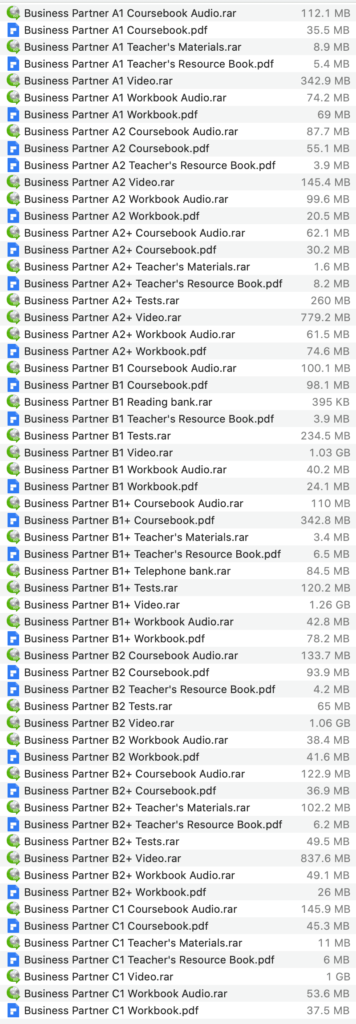 Download Pearson Business Partner Pdf Audio (A1 / C1)