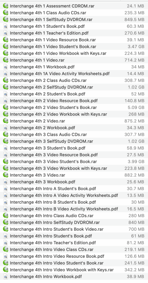 Download Interchange Pdf Presentation Plus 5ed (A1 / B1)