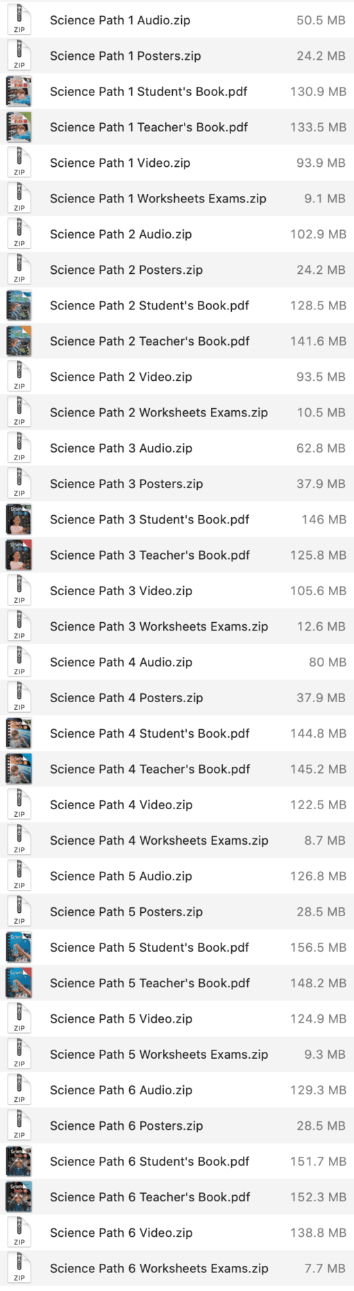 Download Science Path Pdf Presentation Plus (Pre A1 / B1)