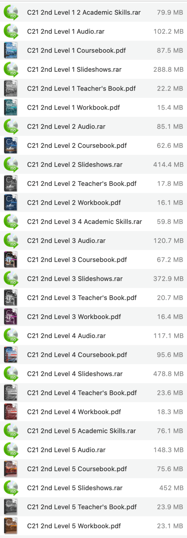 C21 English for the 21st Century 2nd Edition Pdf (A1 / B2)