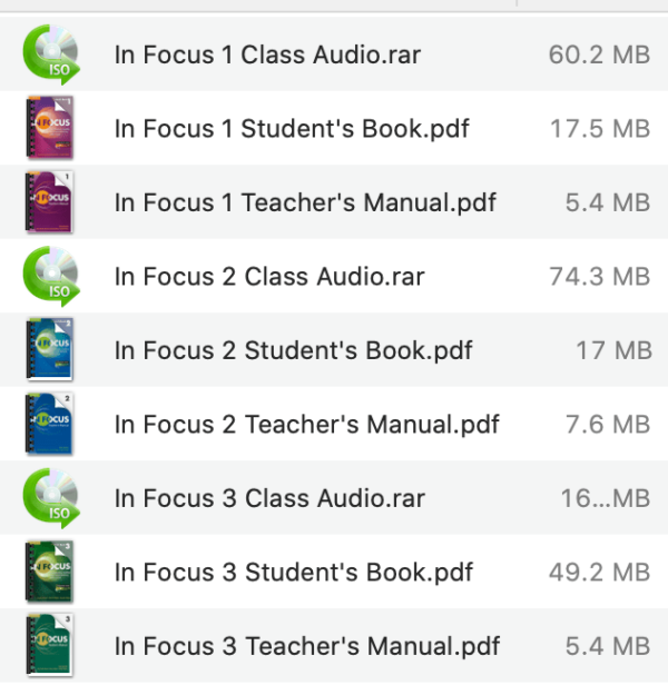 Download Cambridge In Focus Pdf Audio (B1 / B2)