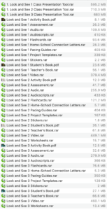 NGL Look and See Pdf Classroom Presentation Tool (Pre A1)