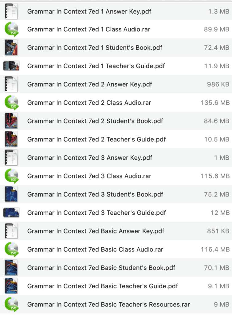 Download Grammar In Context 7ed Pdf Presentation Tool