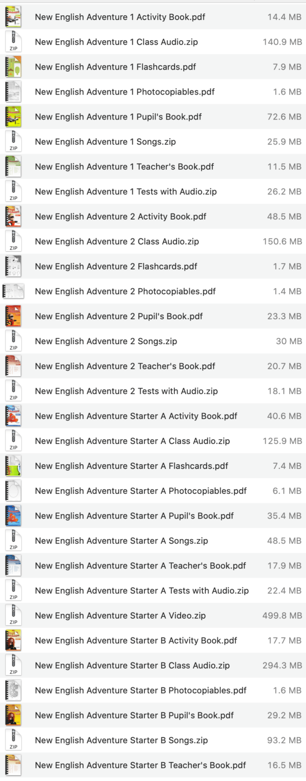 Download Pearson New English Adventure Pdf (Pre A1 / A2)