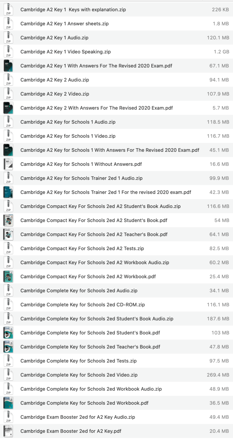 Download KET Cambridge - A2 Key For The Revised 2020