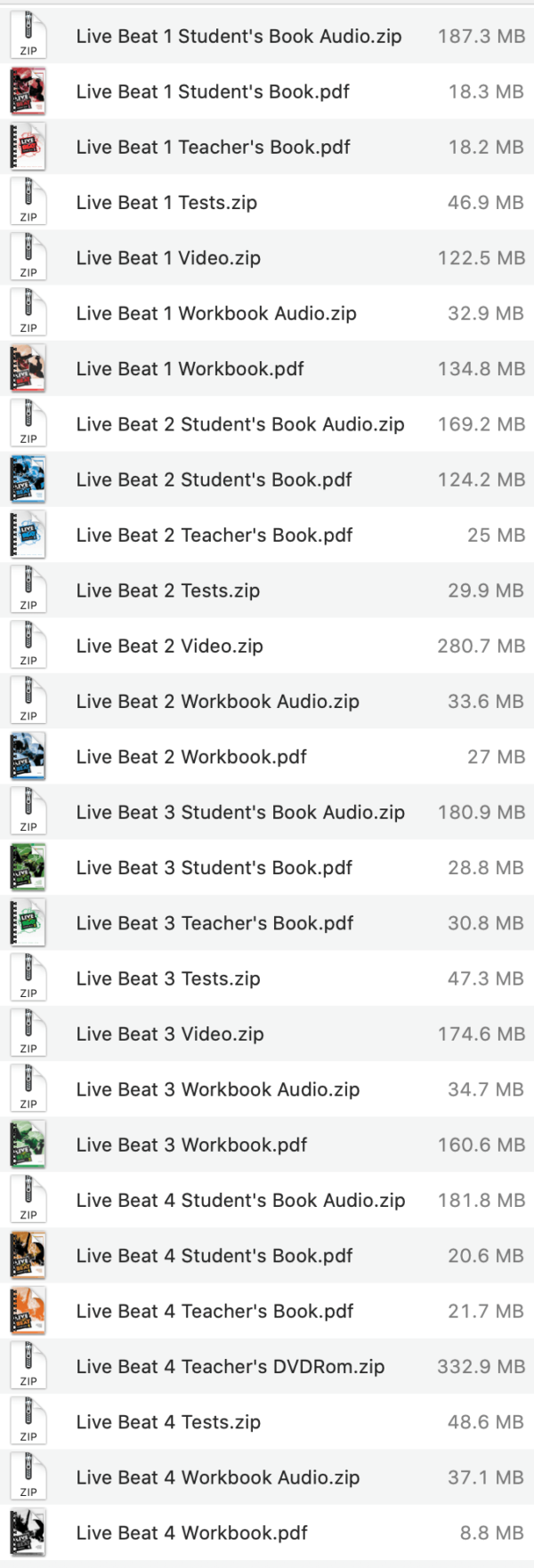 Download Pearson Live Beat Pdf Audio Video (A1+ / B1)