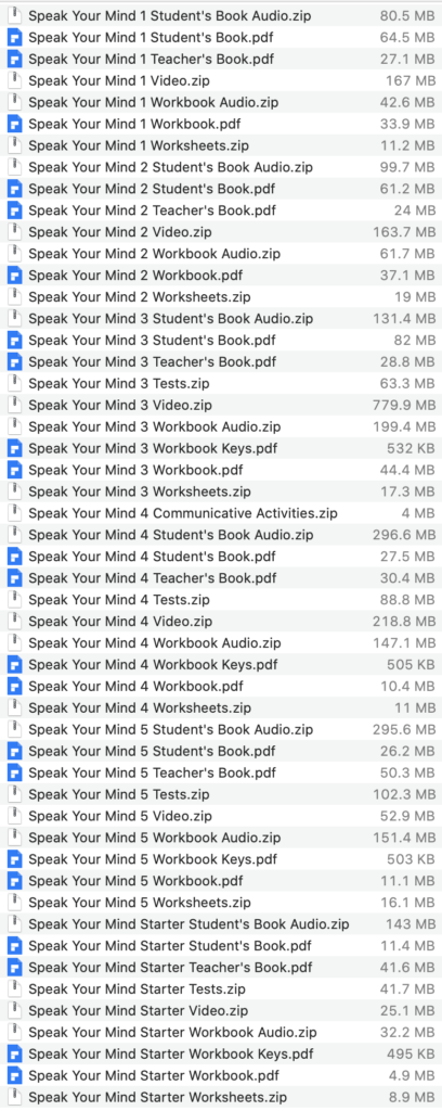 Download Macmillan Speak Your Mind Pdf (Pre A1 / B2+)