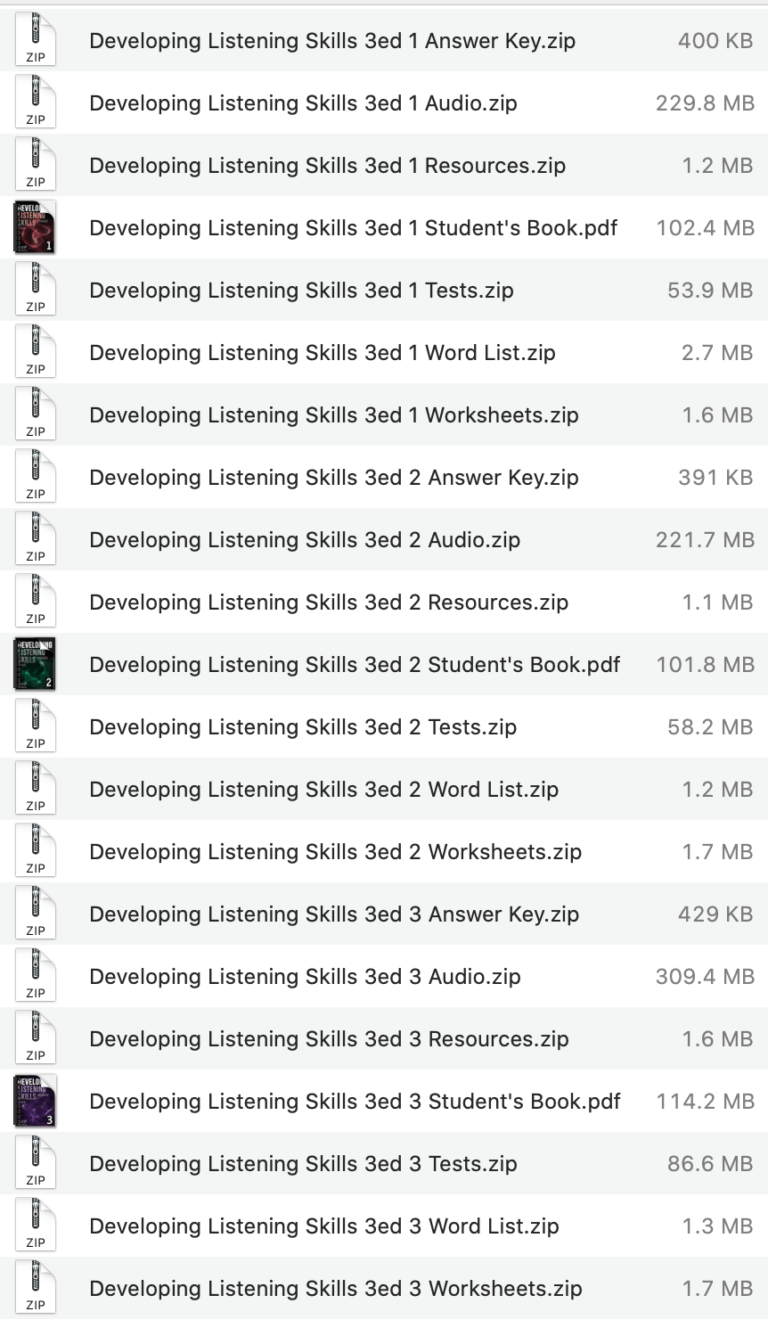 Developing Listening Skills 3rd Edition Pdf (A2+ / B1+)