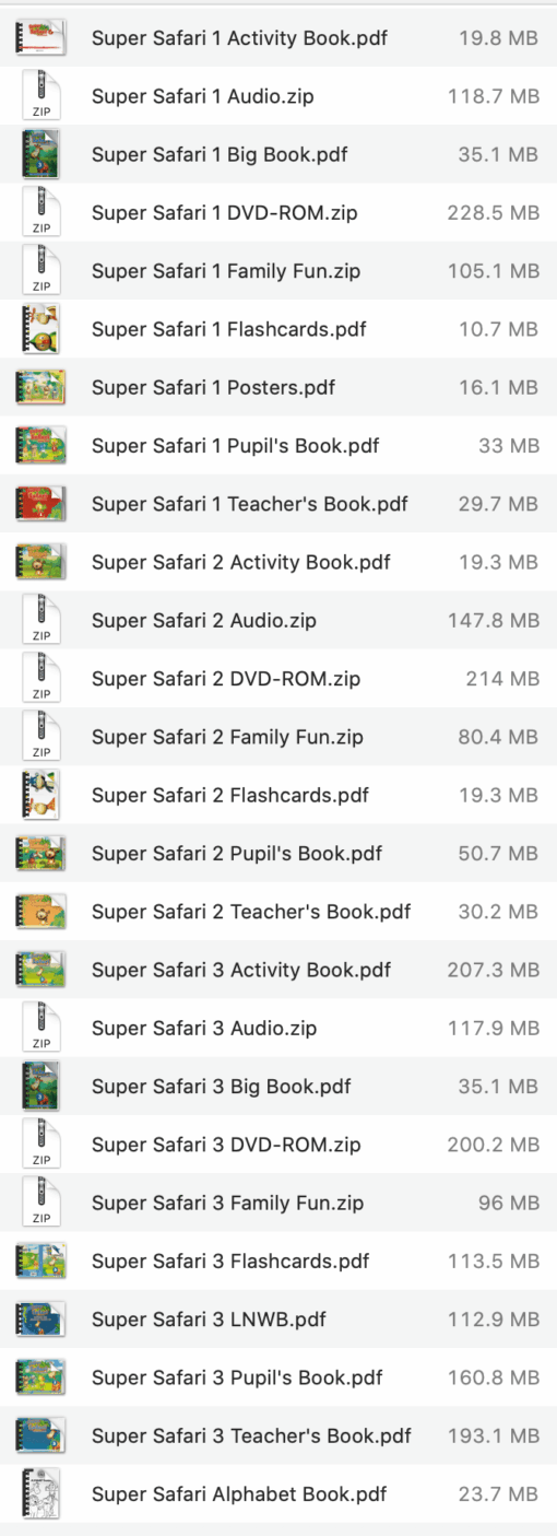 Download Super Safari Pdf Presentation Plus (A1)