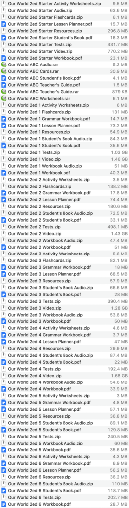 Download NGL Our World 2e Pdf CPT AME BRE (Pre A1 / B1)