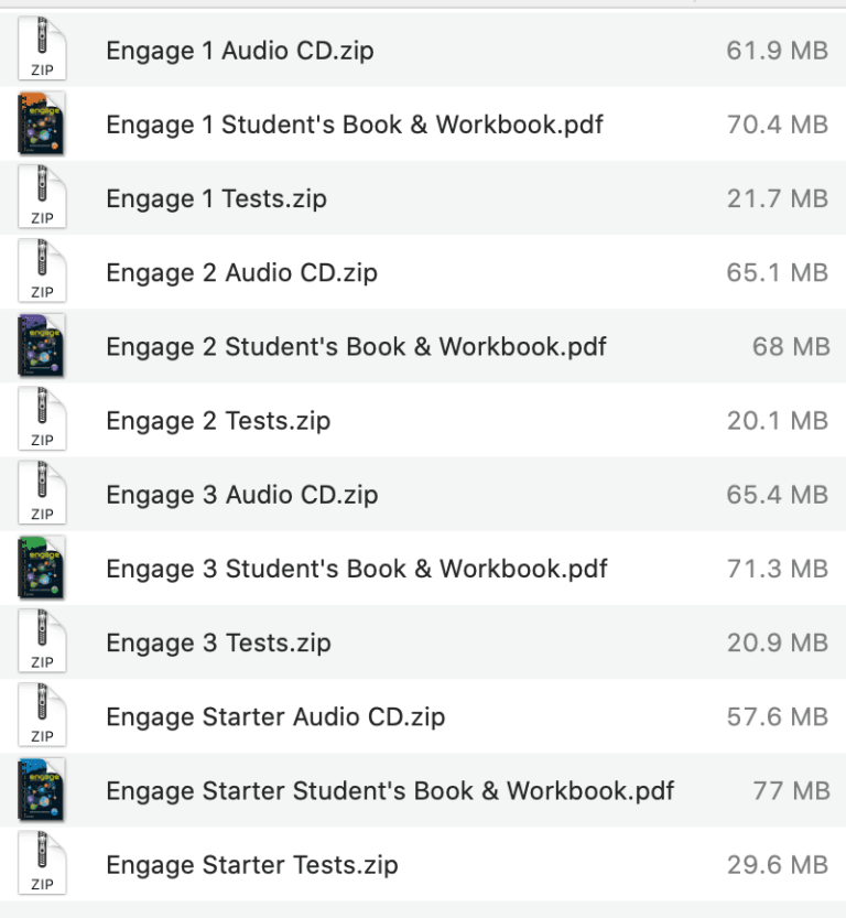 Download Oxford Engage Special Edition Pdf (A1 / B2)