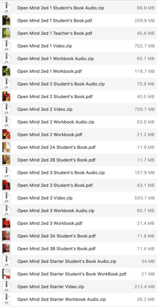 Download openMind 2e & masterMind 2e Pdf (A1 / C1)