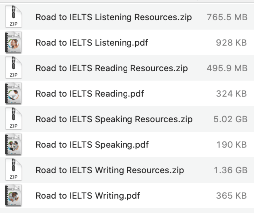 Download Road to IELTS Listening Speaking Reading Writing