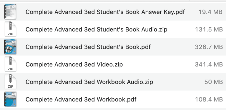 Complete Advanced 3rd Edition Pdf Resources (C1) 2023