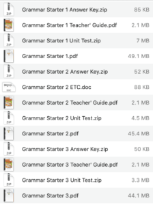 Compass Grammar Starter Pdf Online iTools (Pre A1 / A1+)