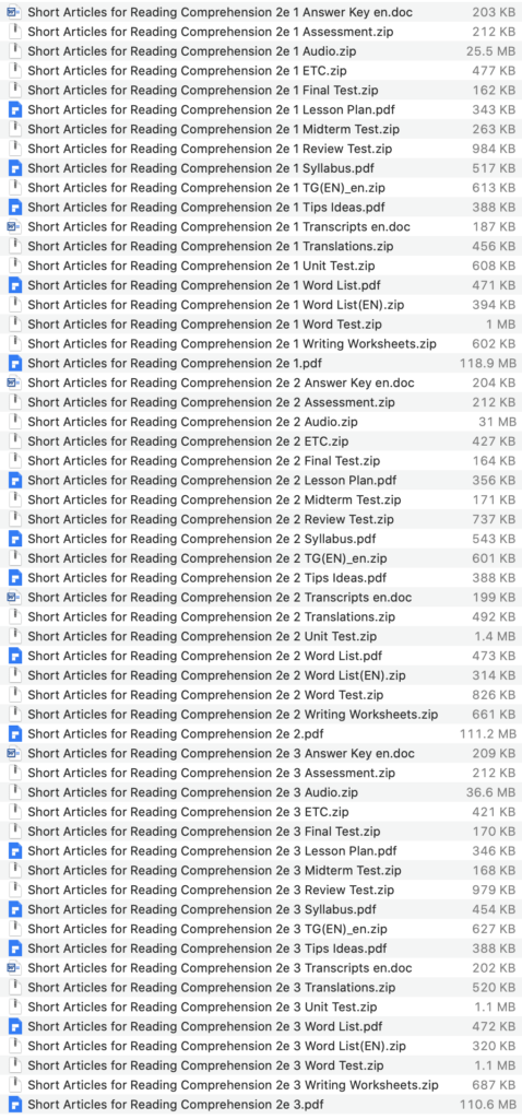 Short Articles for Reading Comprehension Pdf (B1+ / B2)