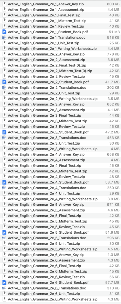 Download Compass Active English Grammar Pdf (A1+ / B2+)