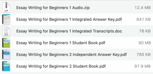 Download Compass Essay Writing for Beginners Pdf (B2)