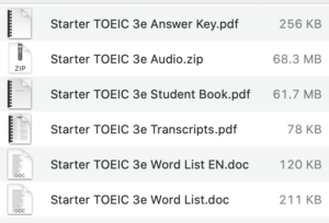 Download Starter TOEIC 3rd Edition Pdf Resources (B2)