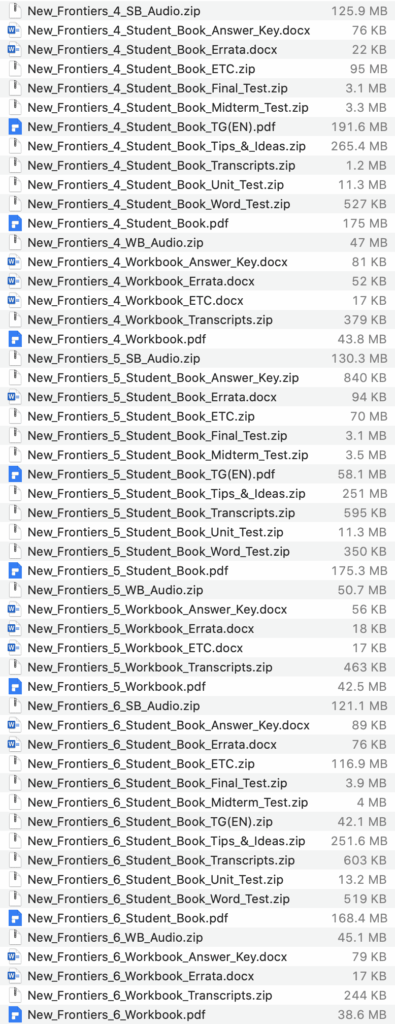 Download Compass New Frontiers Pdf Resources (A1 / B2)