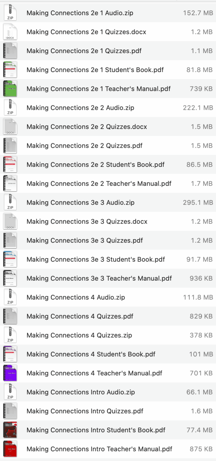 Download Making Connections 2nd Edition Pdf (A2 / C1)