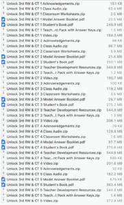 Download Unlock 3rd Edition PDF Resources (A1 - C1)