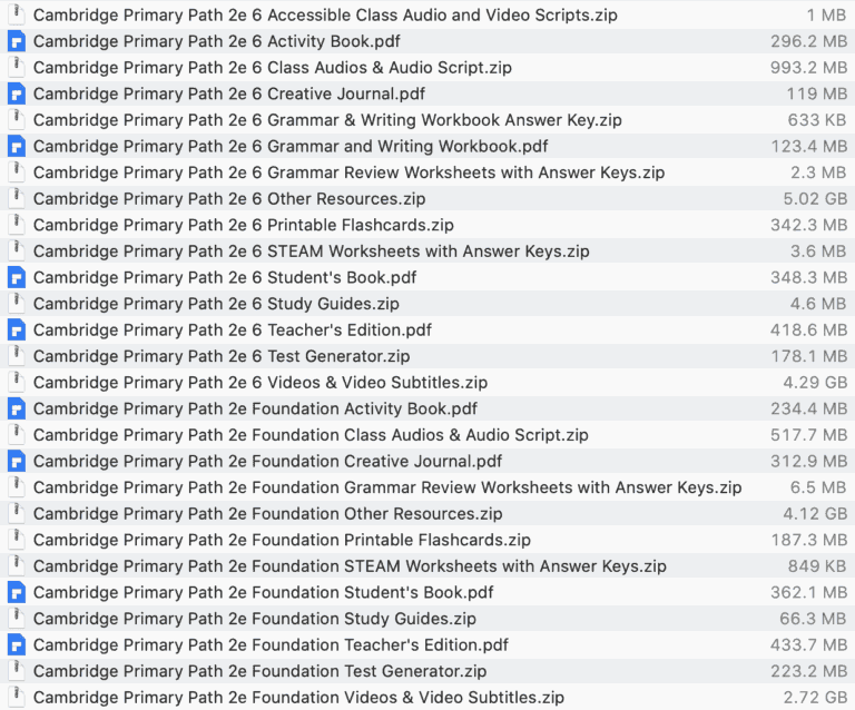 Cambridge Primary Path 2nd Edition Pdf (Pre A1 - B2)