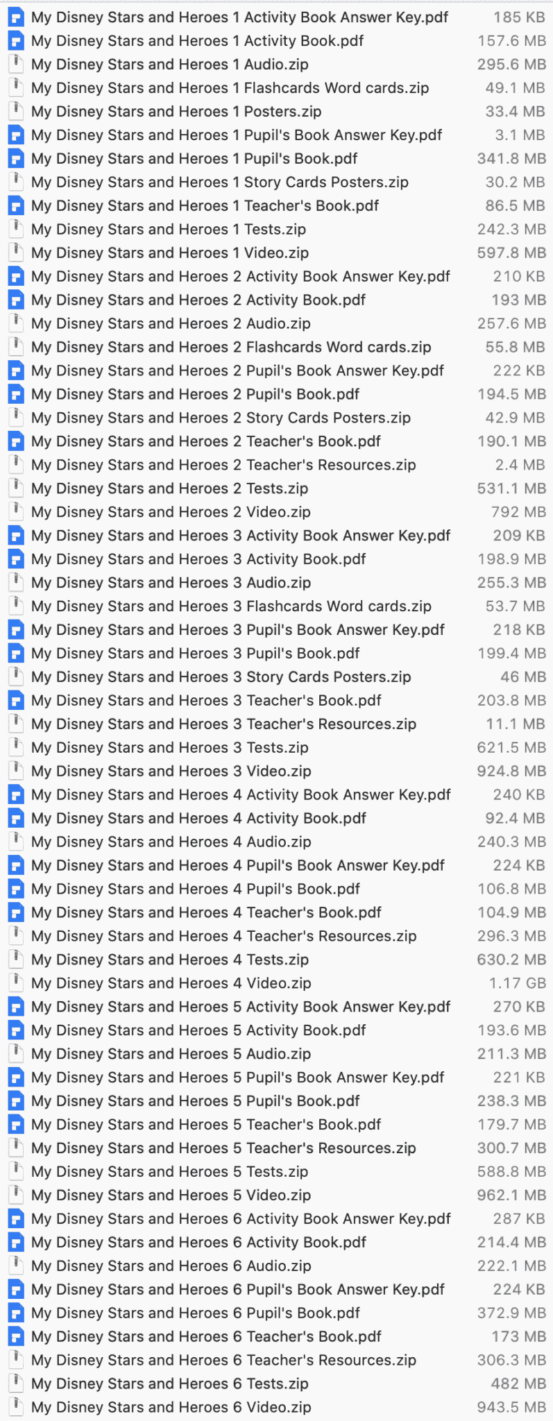 Download Pearson My Disney Stars and Heroes Pdf (A1 / A2)