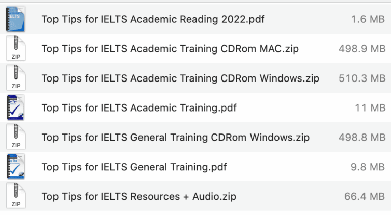 Download Cambridge Top Tips for IELTS Pdf Resources