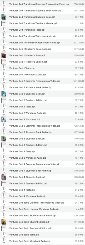 Download Ventures 3rd Edition PDF Presentation Plus