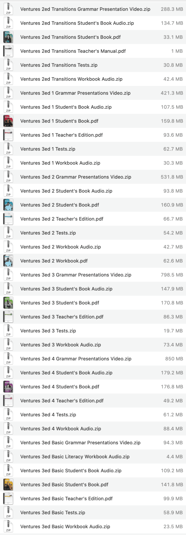 Download Ventures 3rd Edition PDF Presentation Plus