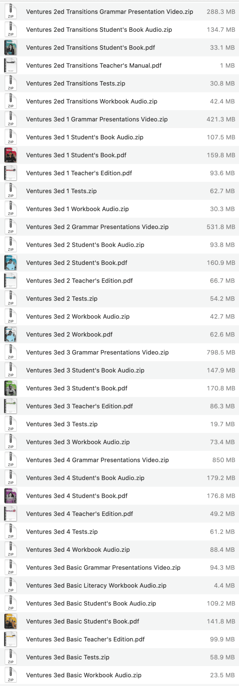Download Ventures 3rd Edition PDF Presentation Plus