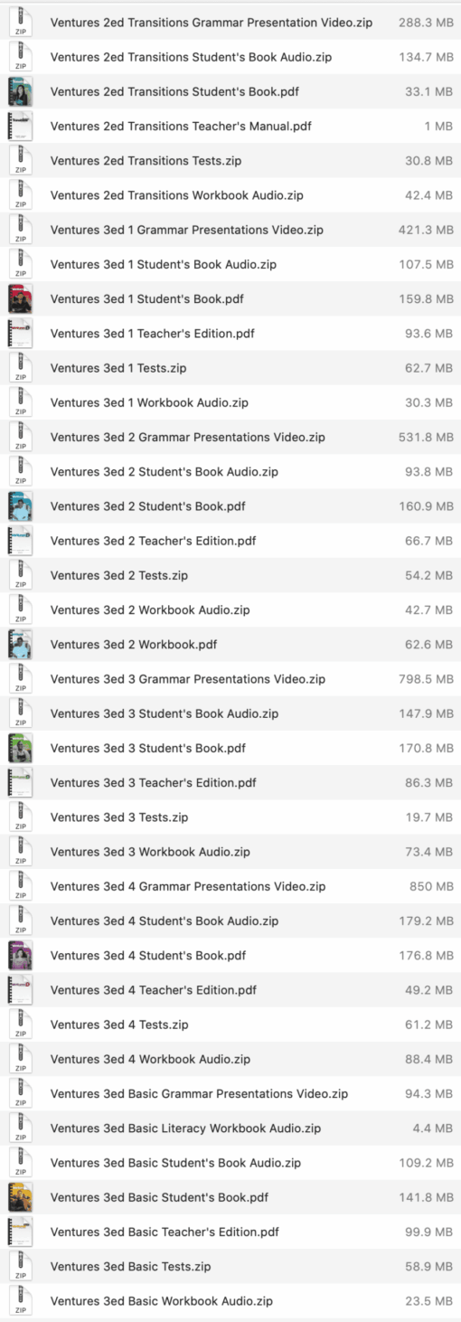 Download Ventures 3rd Edition PDF Presentation Plus