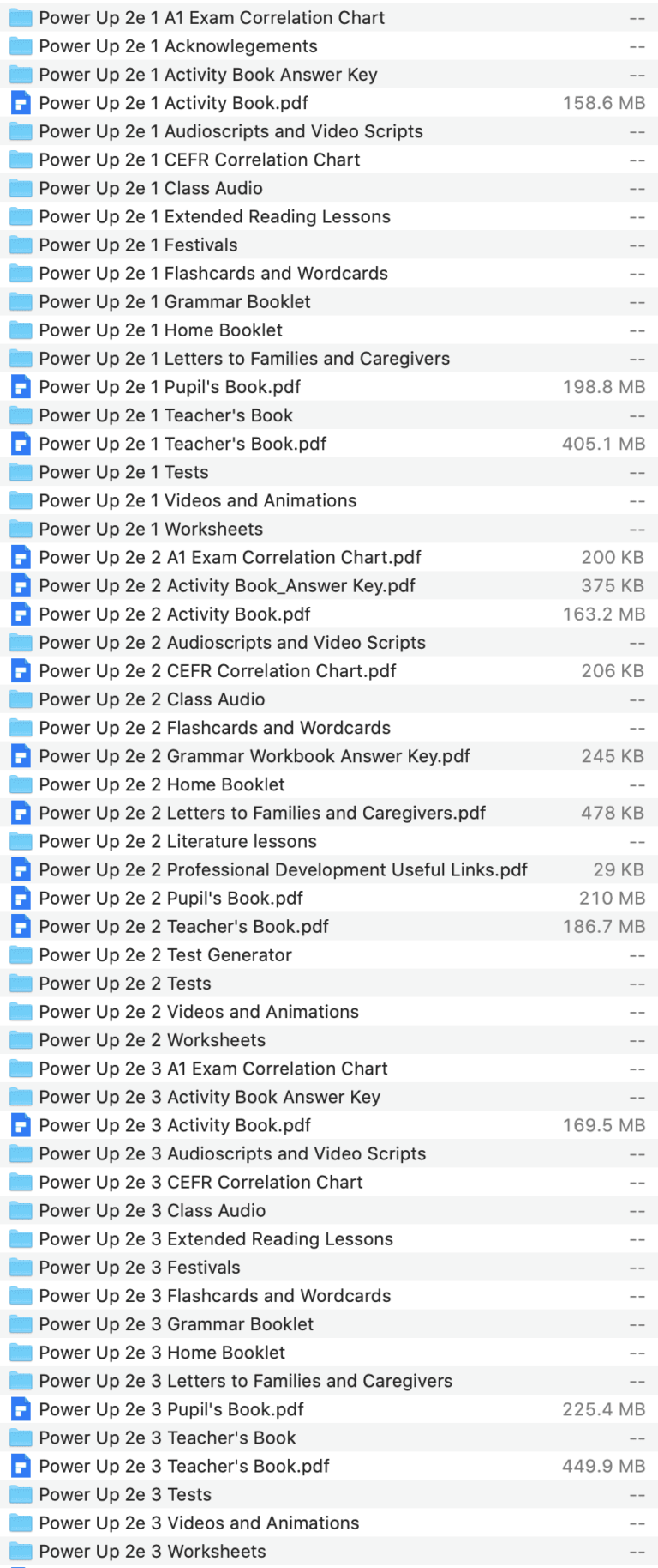 Download Power Up Second Edition Pdf Resources 2025