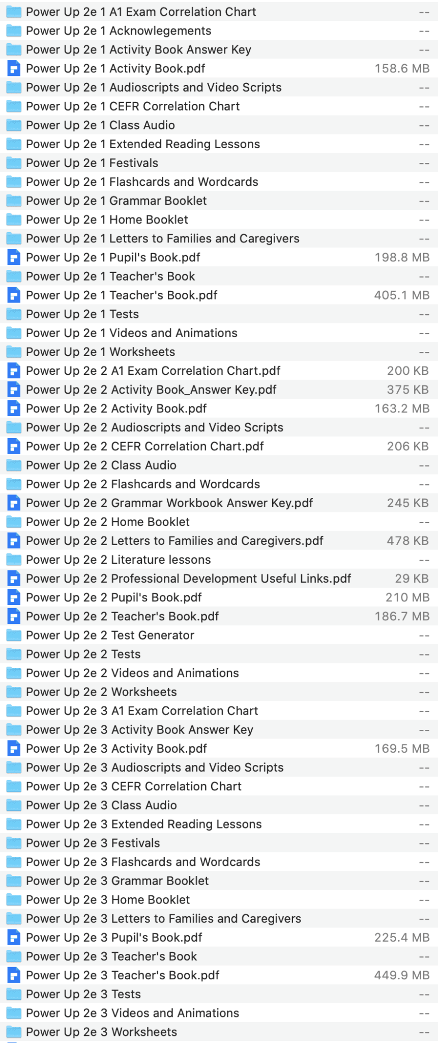 Download Power Up Second Edition Pdf Resources 2025